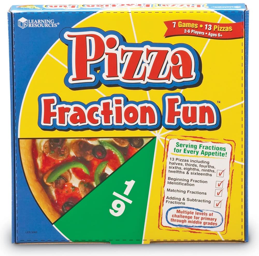 Learning Resources Pizza Fraction Fun | My Toy Shop
