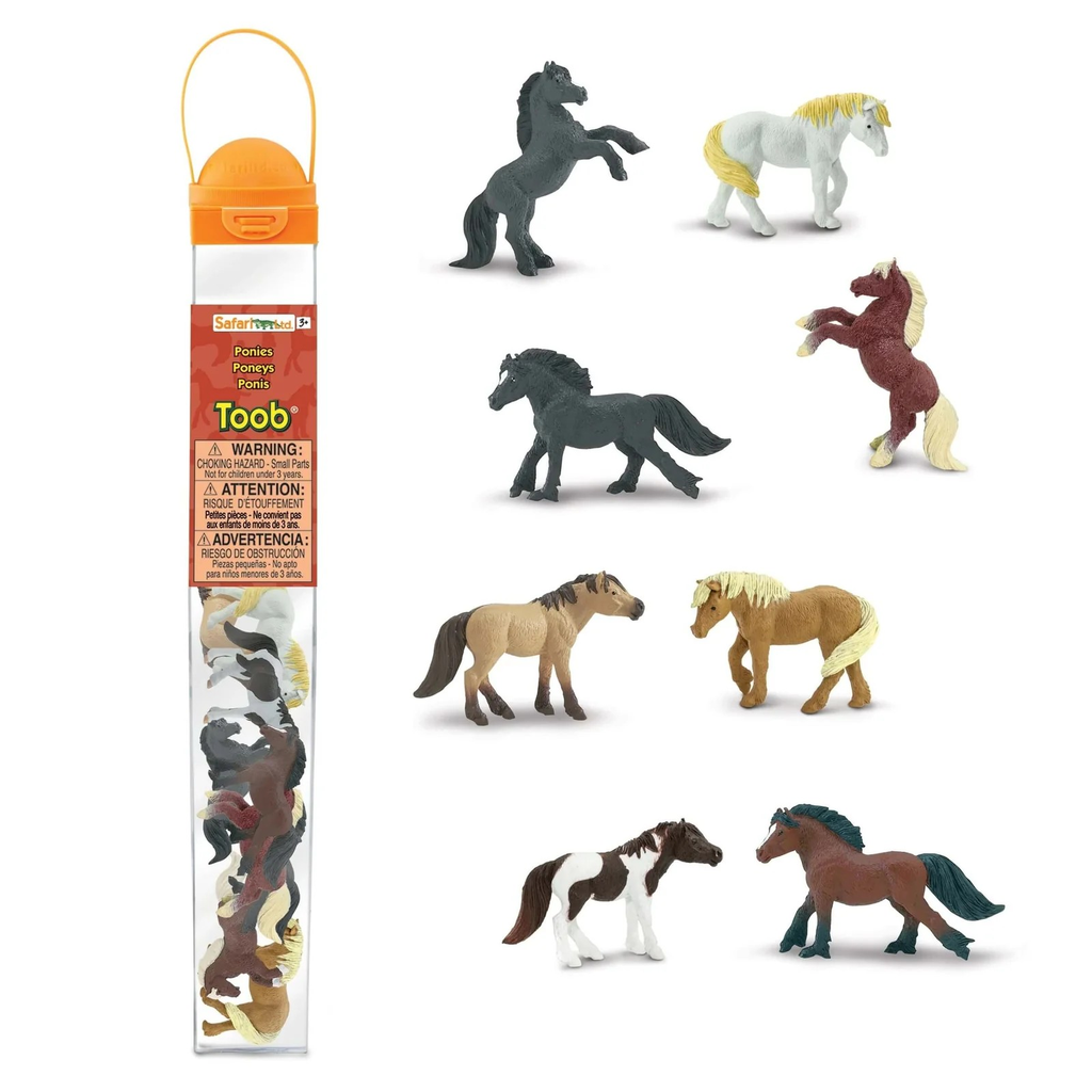 Safari Ltd Ponies Toob | My Toy Shop
