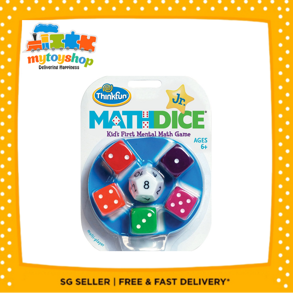 Thinkfun Math Dice Junior | My Toy Shop
