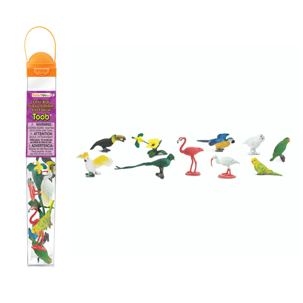 Safari Ltd Exotic Birds Toobs | My Toy Shop