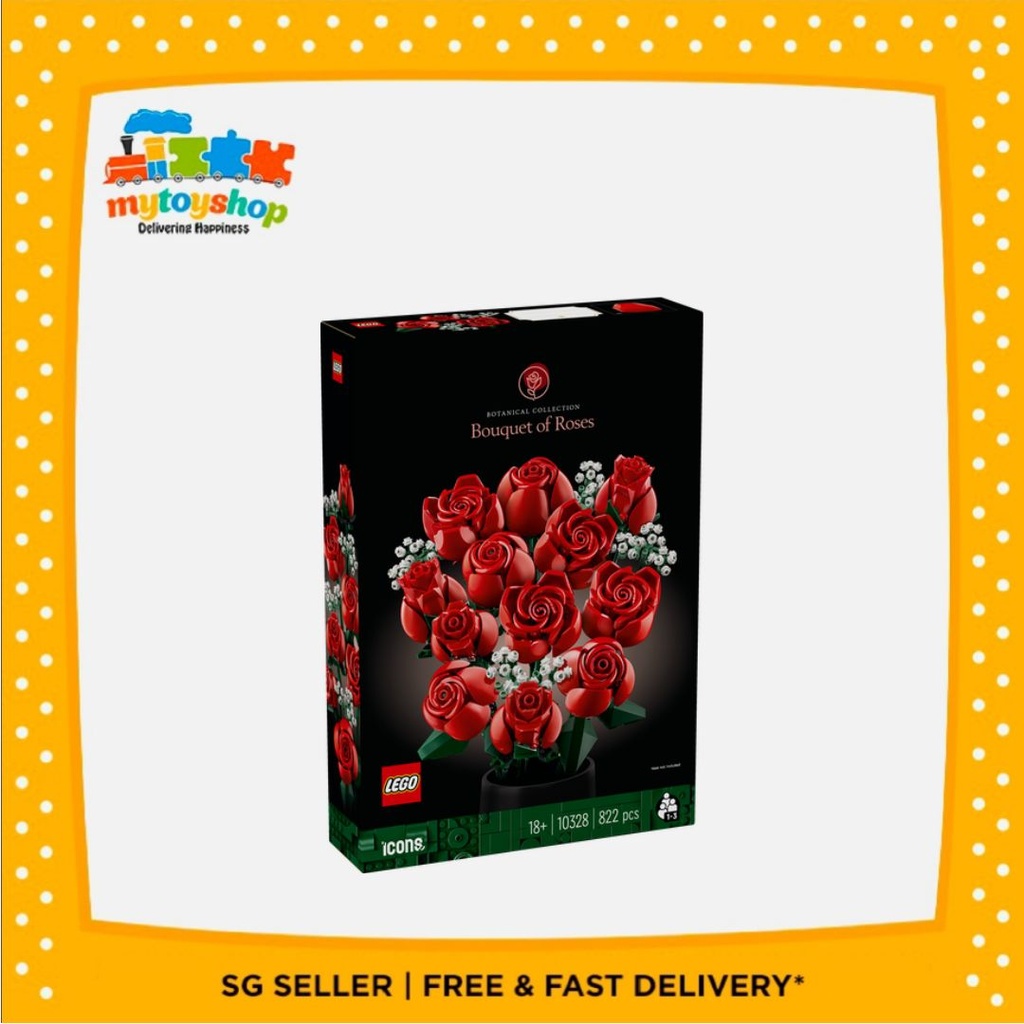 LEGO 10328 Botanical Collections Roses | My Toy Shop