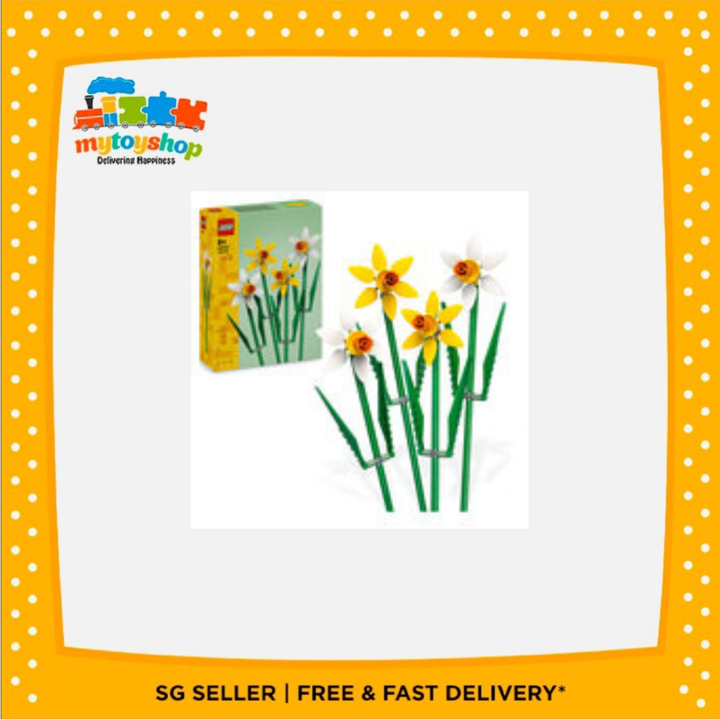 LEGO 40747 Daffodils | My Toy Shop