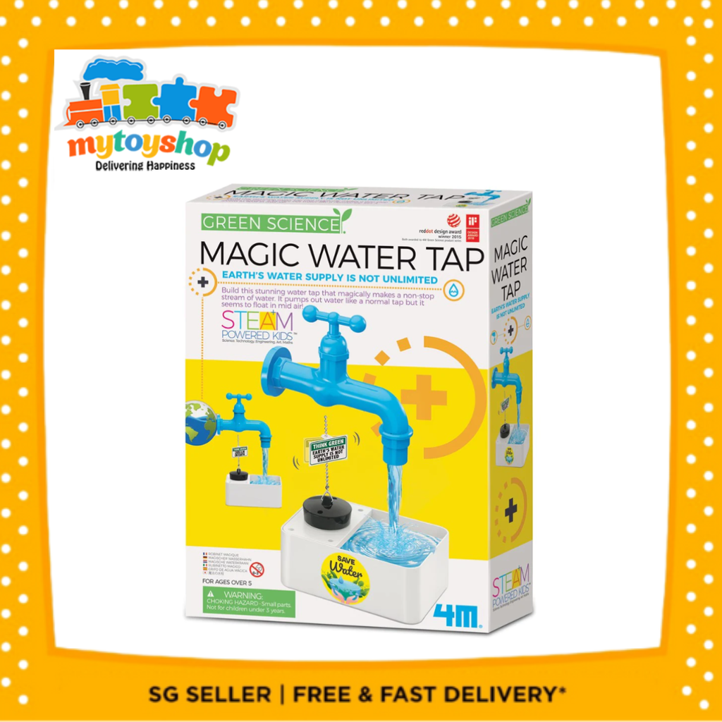 4M Green Science Magic Water Tap | My Toy Shop