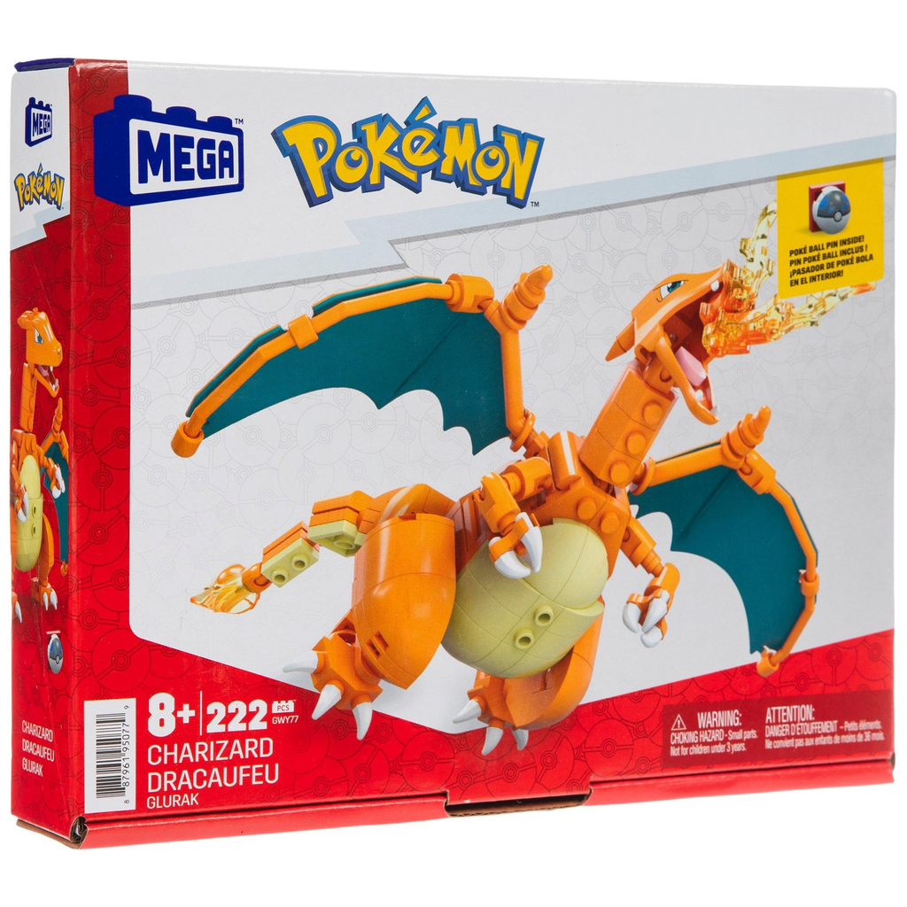 MEGA Pokemon Charizard Building Set | My Toy Shop