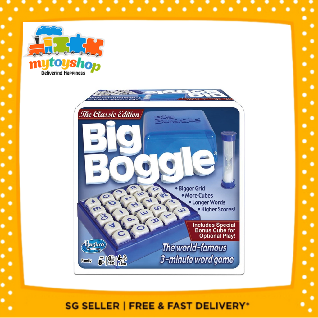 Hasbro Gaming Big Boggle The Classic Edition | My Toy Shop