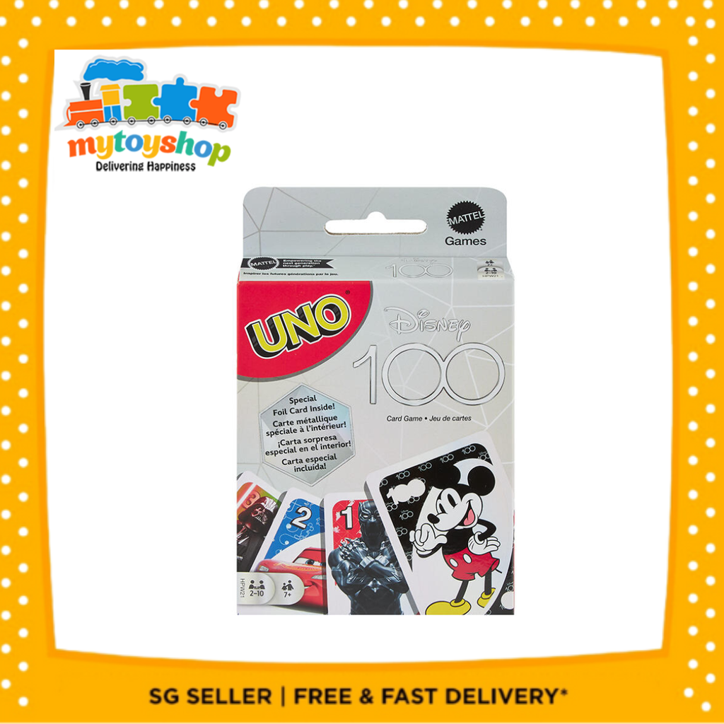 UNO Disney 100 Years Card Game | My Toy Shop