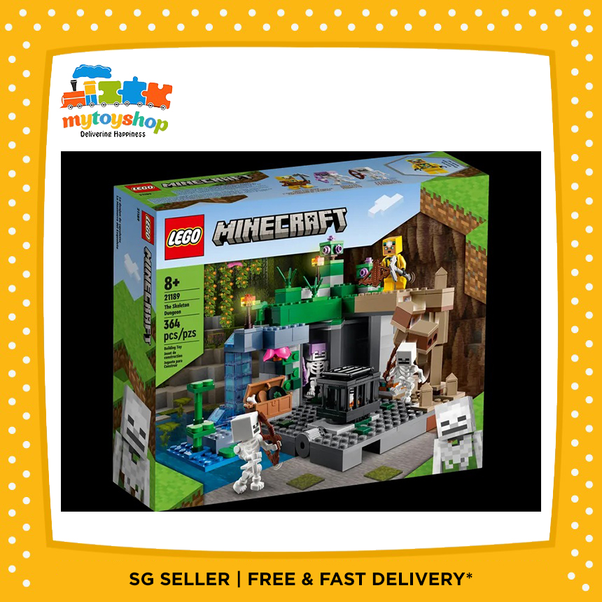 LEGO 21189 Minecraft Skeleton Dungeon | My Toy Shop