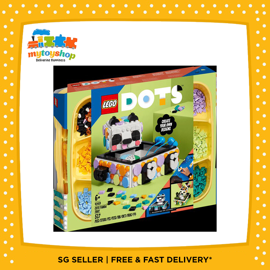 LEGO 41959 Dots Cute Panda Tray | My Toy Shop