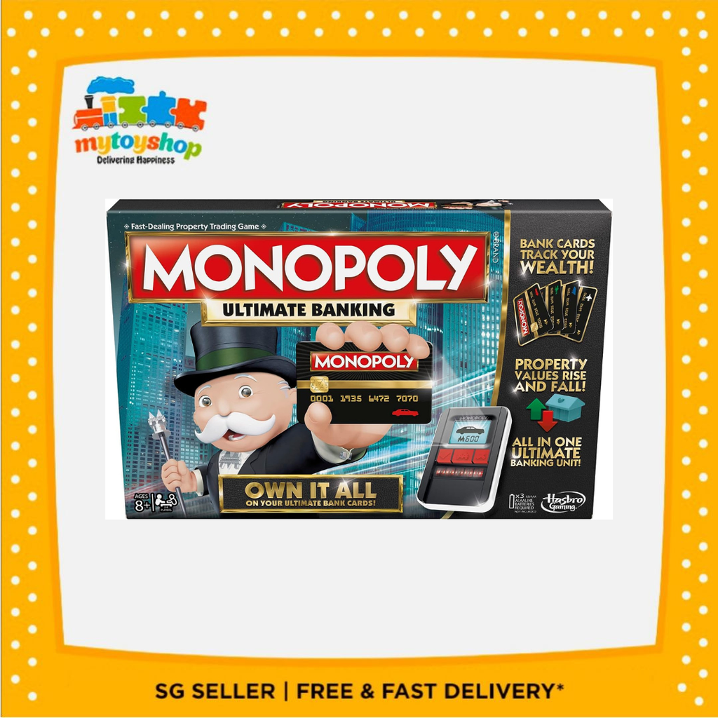 Hasbro Gaming Monopoly Ultimate Banking | My Toy Shop