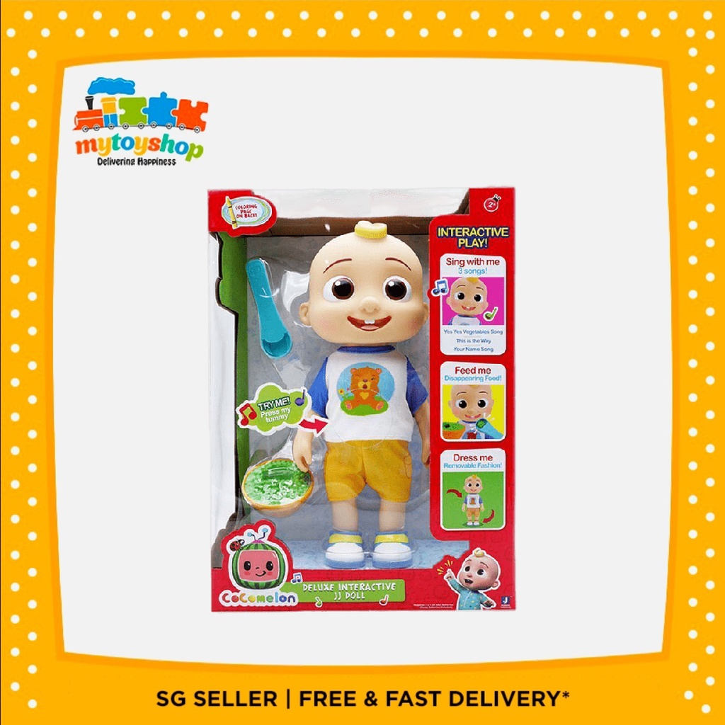 Cocomelon Deluxe Interactive JJ Doll | My Toy Shop