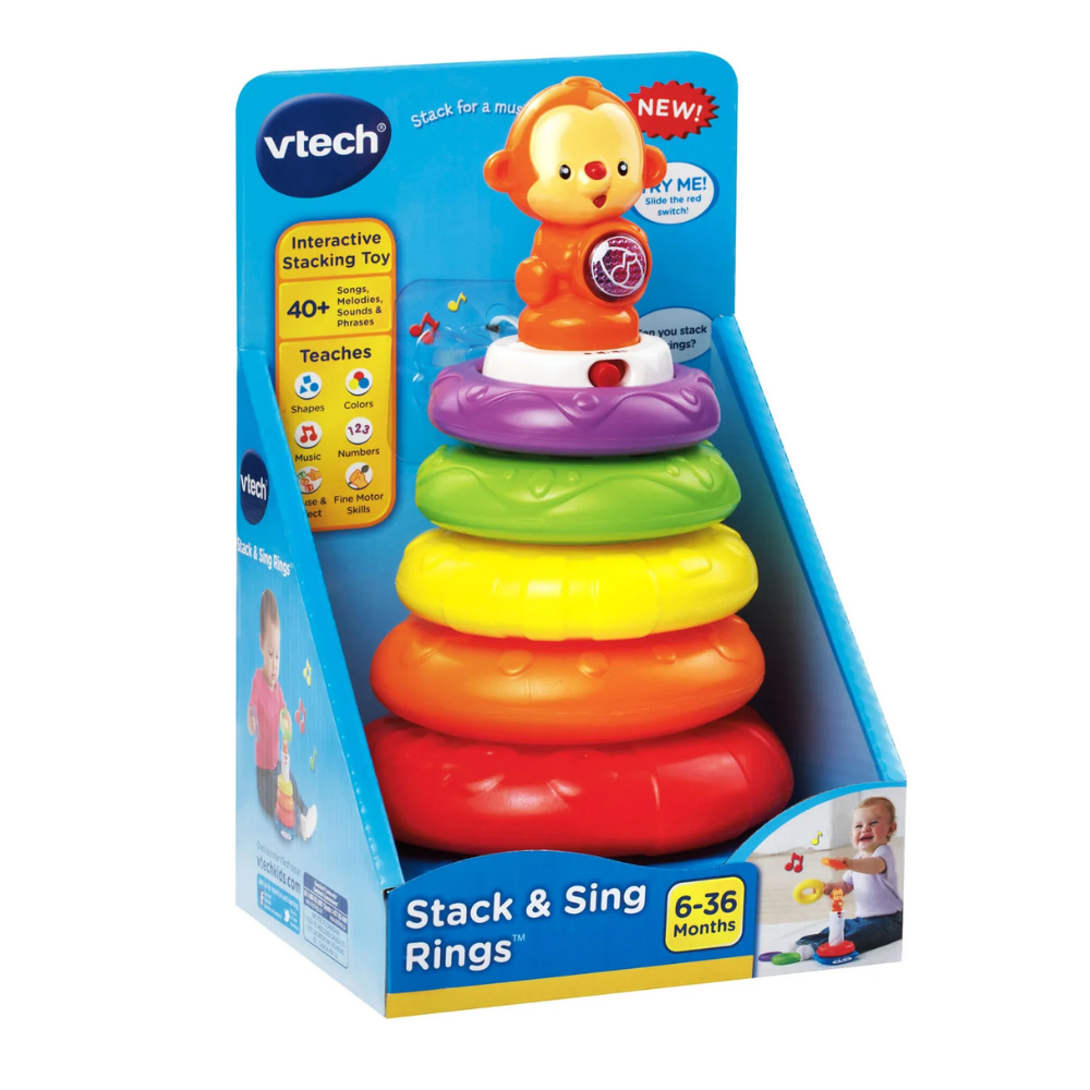 Vtech Stack n Sing Rings | My Toy Shop