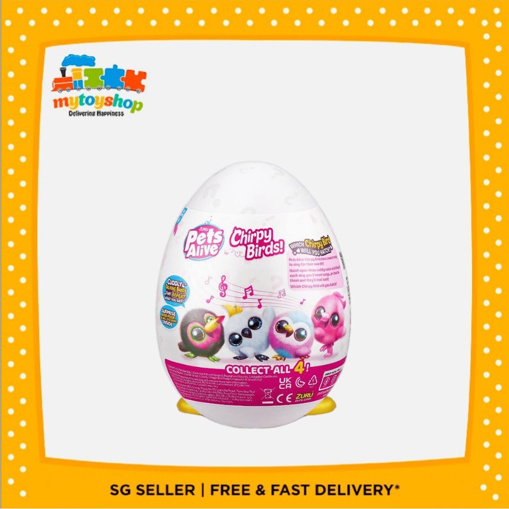 ZURU Pets Alive Chirpy Bird | My Toy Shop