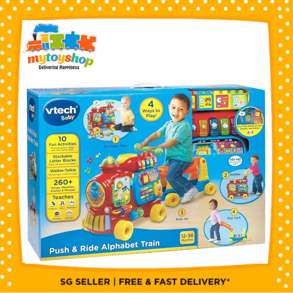 VTech Push And Ride Alphabet Train | My Toy Shop