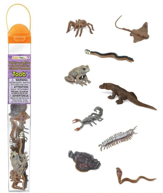 Safari Ltd Venomous Creatures Toobs | My Toy Shop