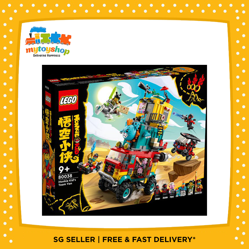 LEGO 80038 Monkie Kid Monkie Kid’s Team Van | My Toy Shop