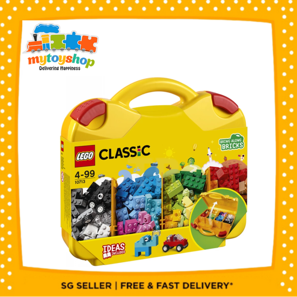 LEGO 10713 CLASSIC Creative Suitcase | My Toy Shop