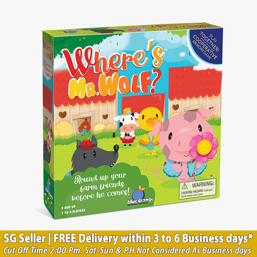 Where's Mr Wolf? Cooperative Memory Game | My Toy Shop
