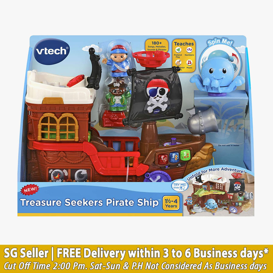 Vtech Treasure Seekers Pirate Ship | My Toy Shop