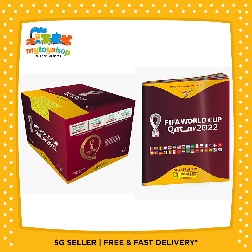 PANINI World Cup Qatar 2022 50 Stickers + 1 Album | My Toy Shop
