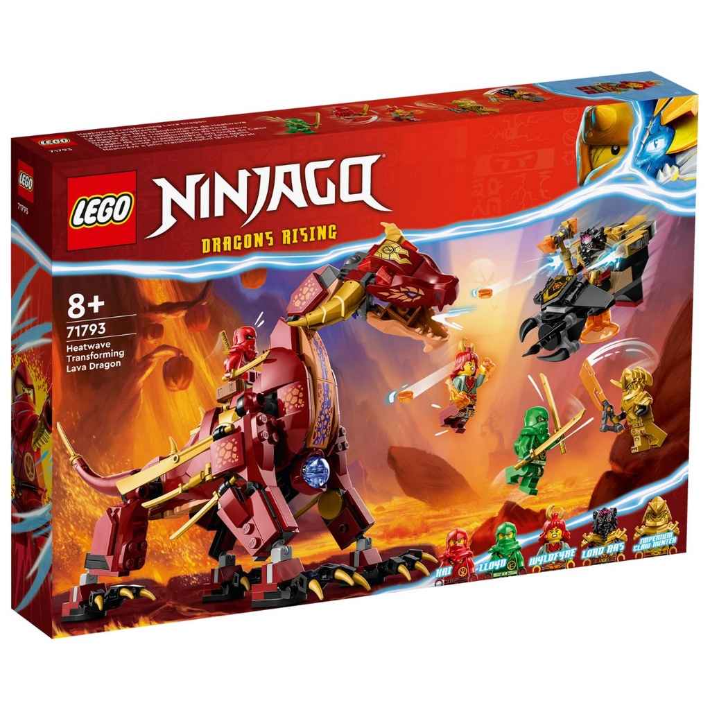 LEGO 71793 Ninjago Heatwave Transforming Lava Dragon | My Toy Shop