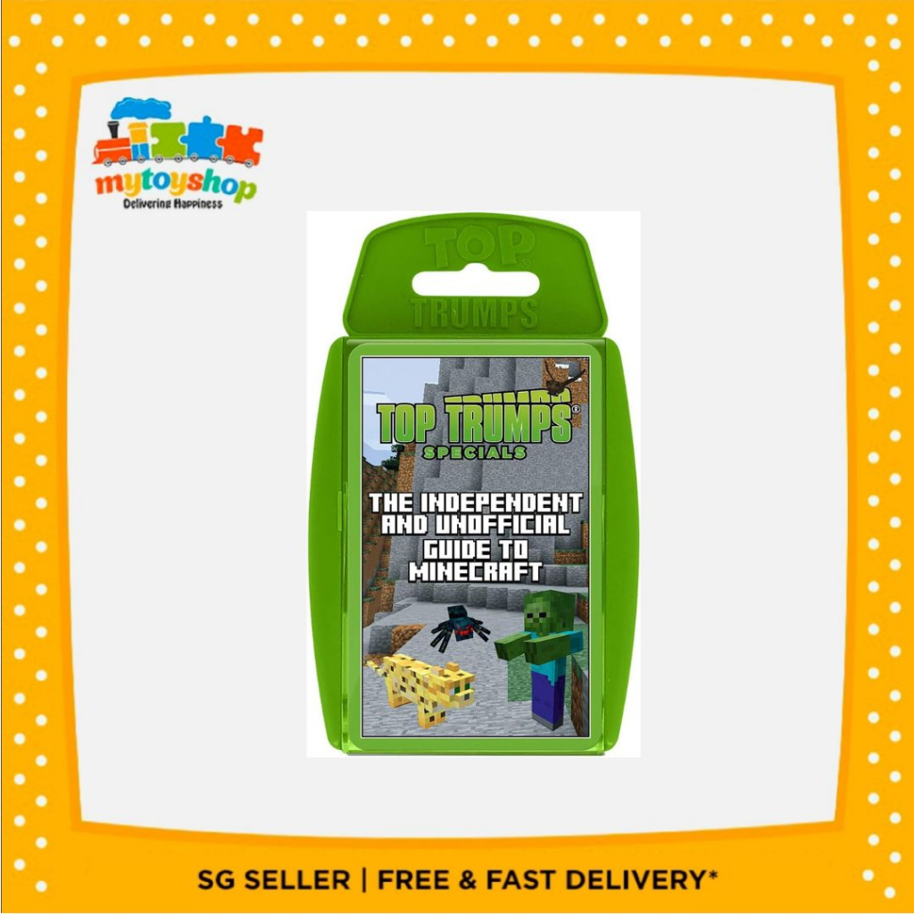 Top Trumps Independent Unofficial Guide to Minecraft | My Toy Shop