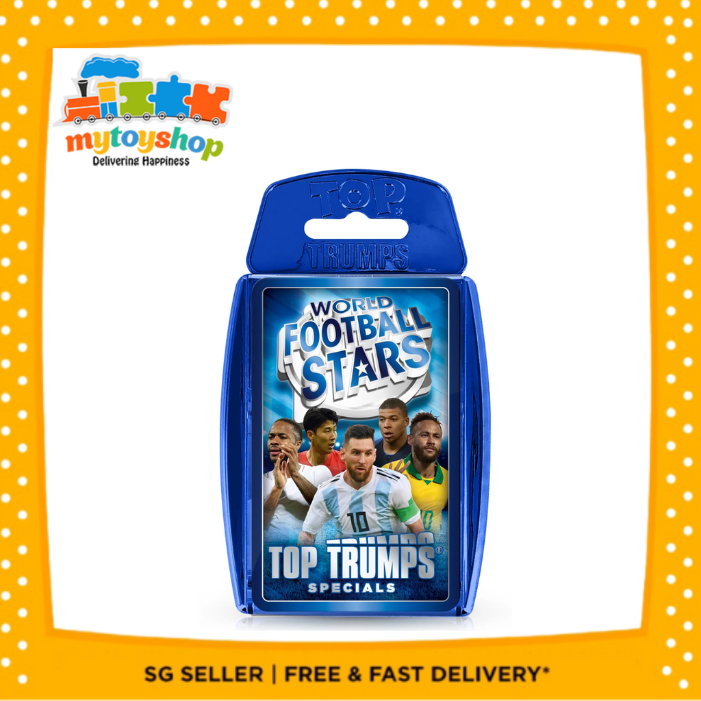 Top Trumps World Football Stars Blue | My Toy Shop