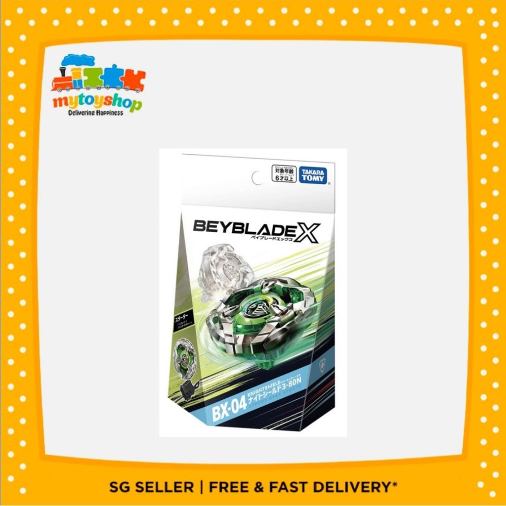 Beyblade X BX-04 Knight Shield 3-80N | My Toy Shop