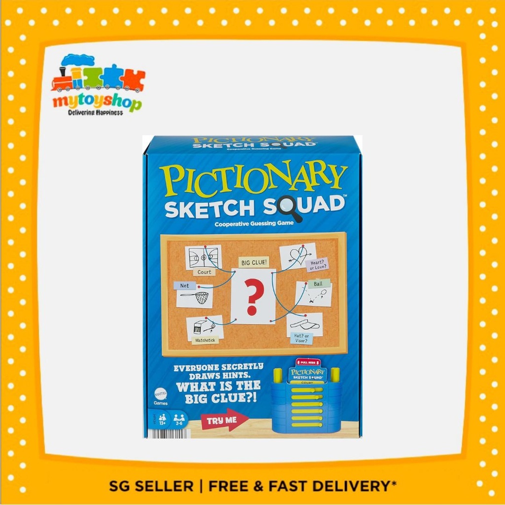 Pictionary Sketch Squad | My Toy Shop