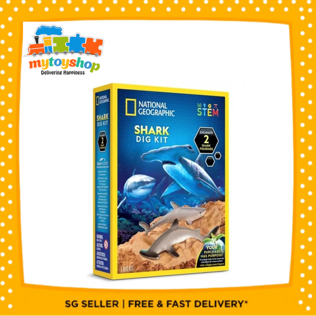 National Geographic Shark Dig Kit | My Toy Shop