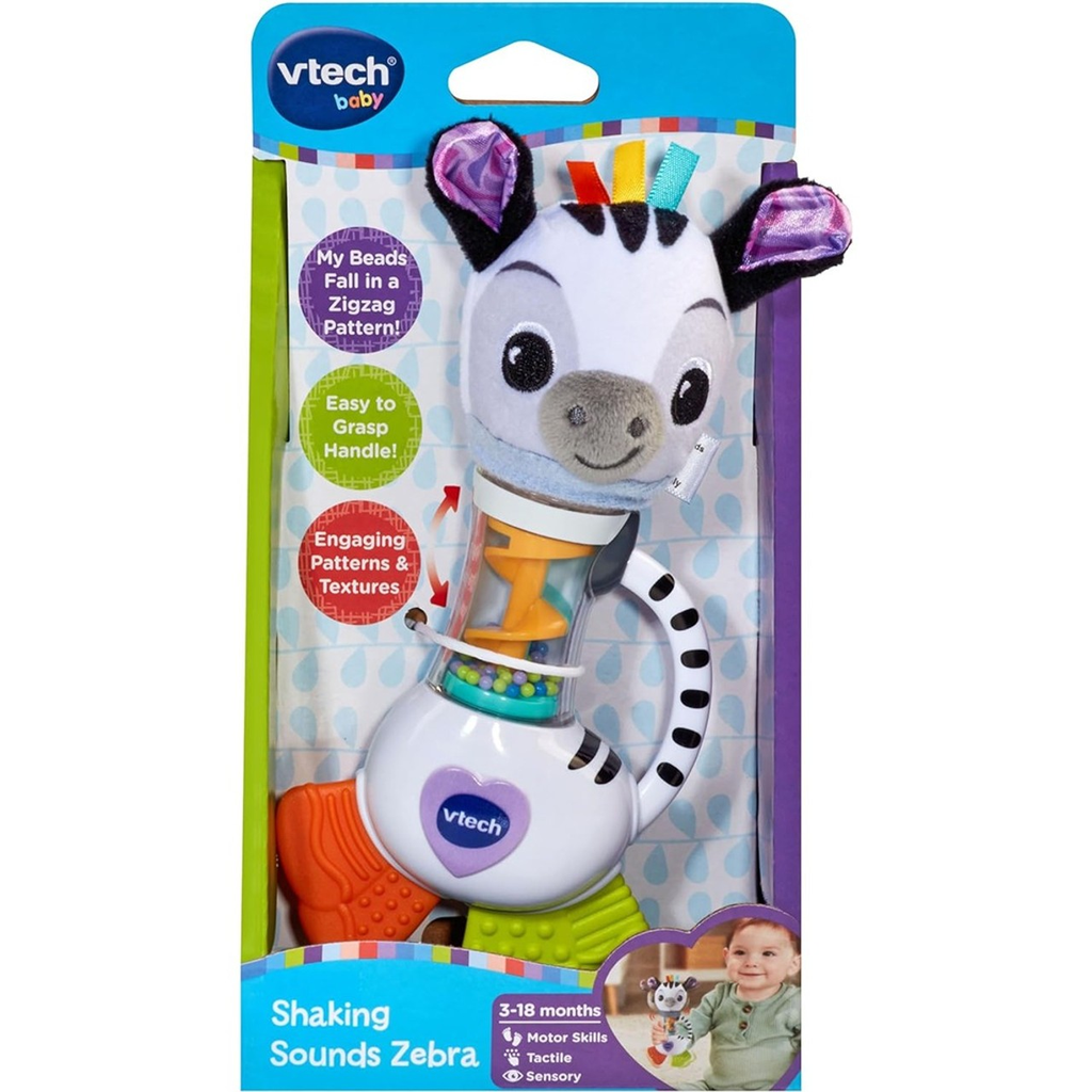 Vtech Shaking Sound Zebra | My Toy Shop