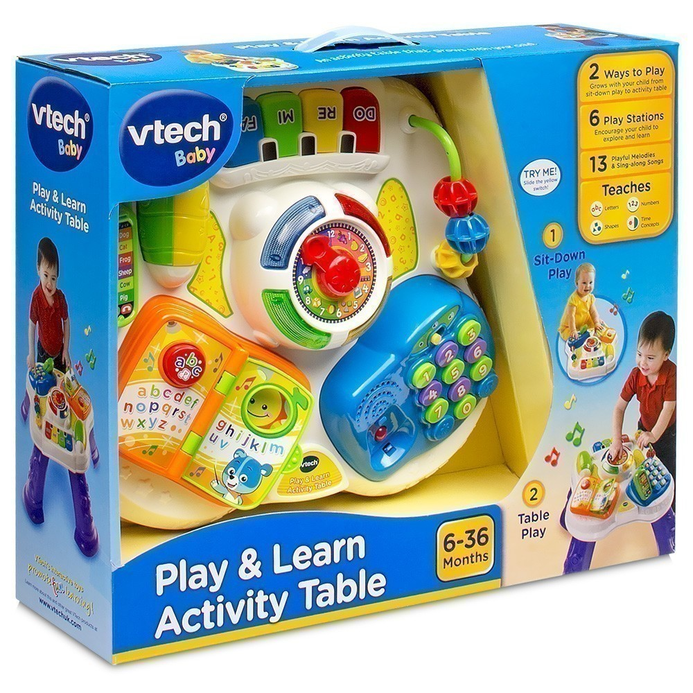 Vtech Play and Learn Table ( Color May Vary) | My Toy Shop