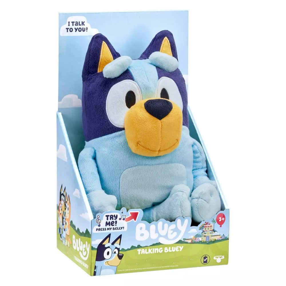 Bluey Plush Talking Bluey | My Toy Shop
