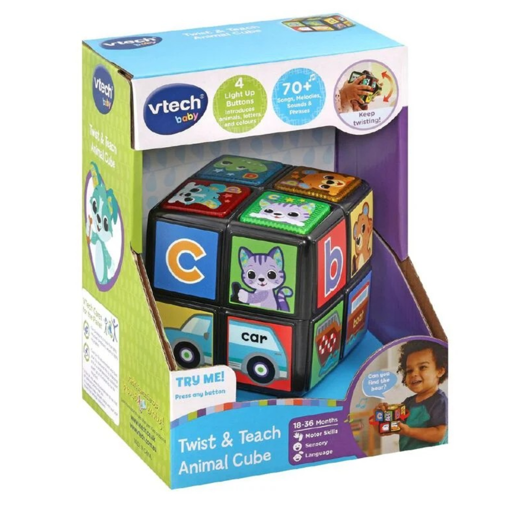 Vtech Twist n Teach Animal Cube | My Toy Shop